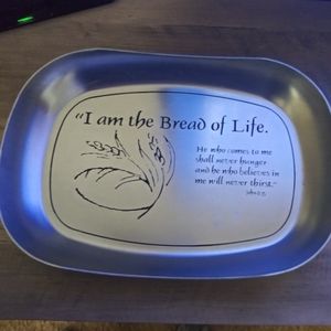 Dining | Bread Tray With The Scripture The Bread Of Life | Poshmark